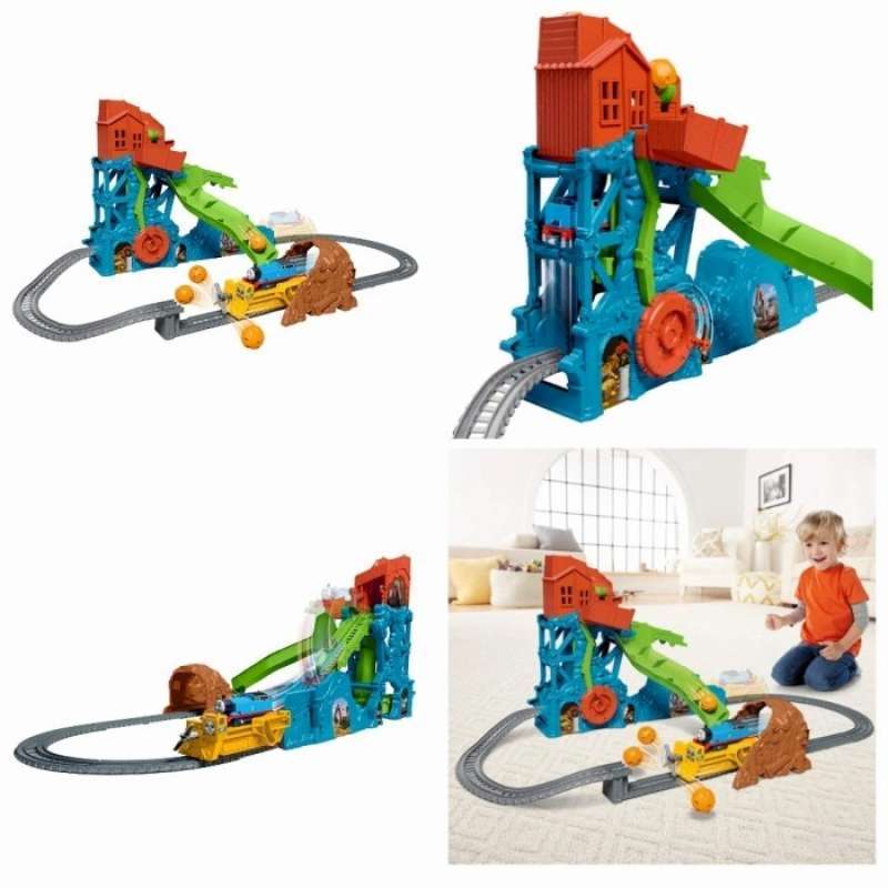 Jual Thomas & Friends Track Master Motorized Cave Collapse Set Di ...