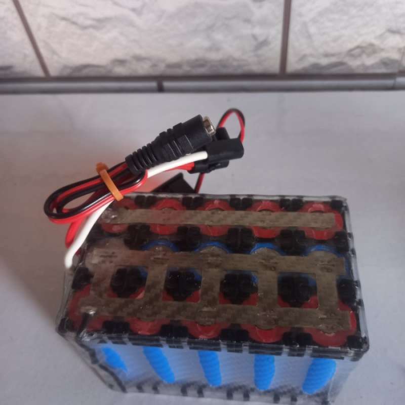 Promo Baterai Pack 18650 3S 12V 10Ah with BMS 40A Diskon 23% di Seller ...