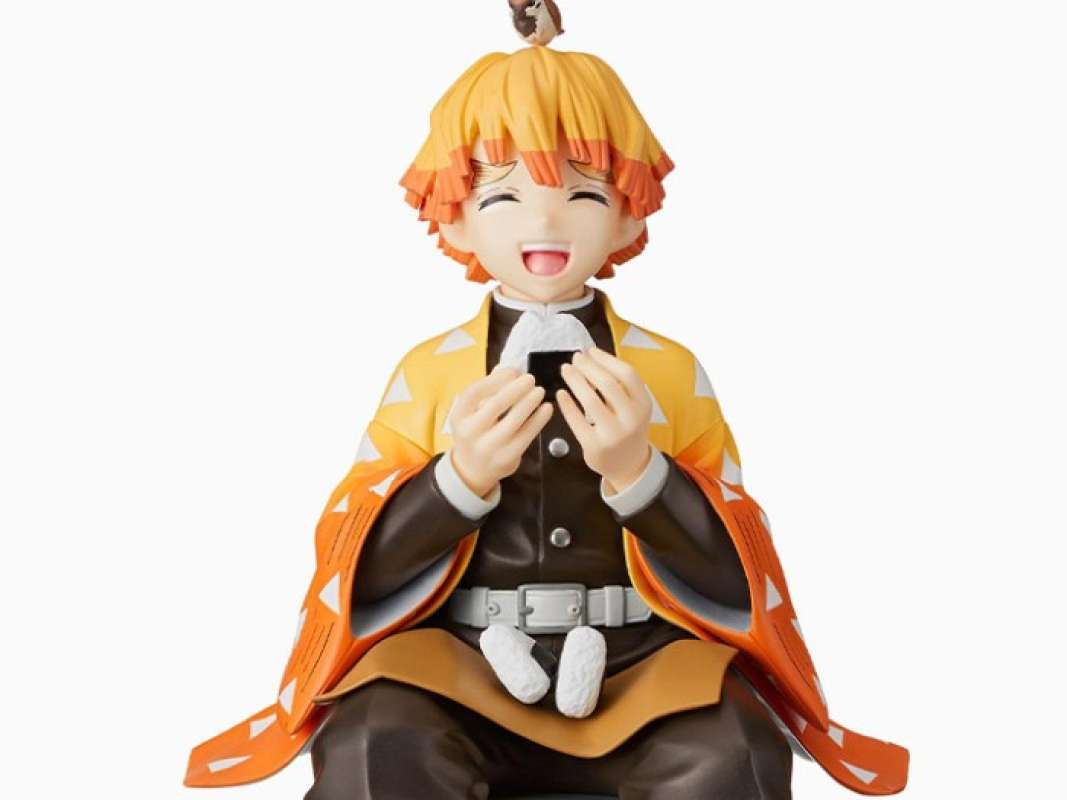 Promo PAJANGAN FIGUR DEMON SLAYER TANJIRO & ZENITSU POSISI DUDUK ...
