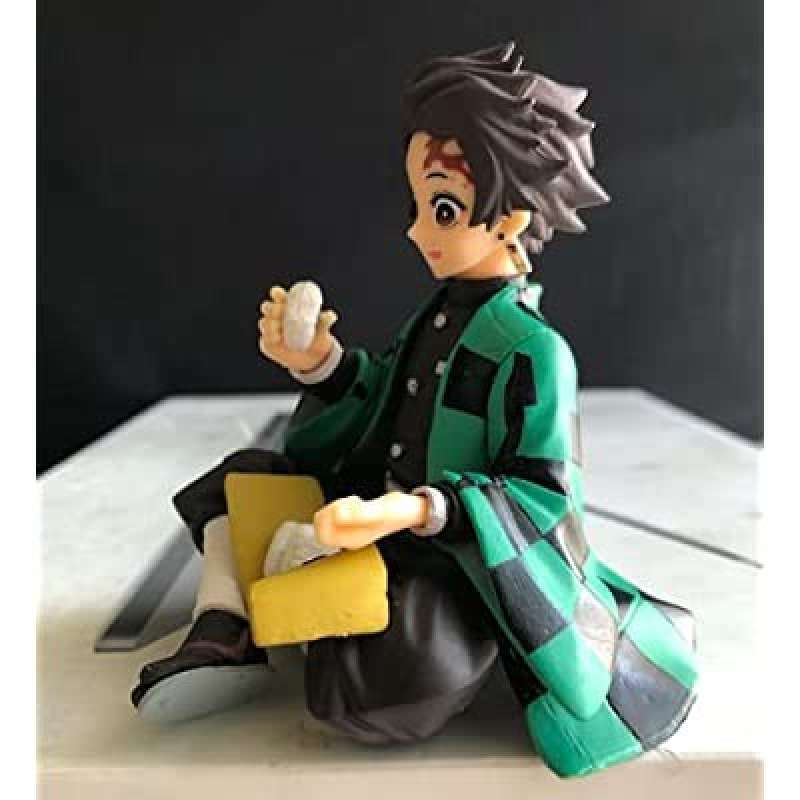 Promo PAJANGAN FIGUR DEMON SLAYER TANJIRO & ZENITSU POSISI DUDUK ...
