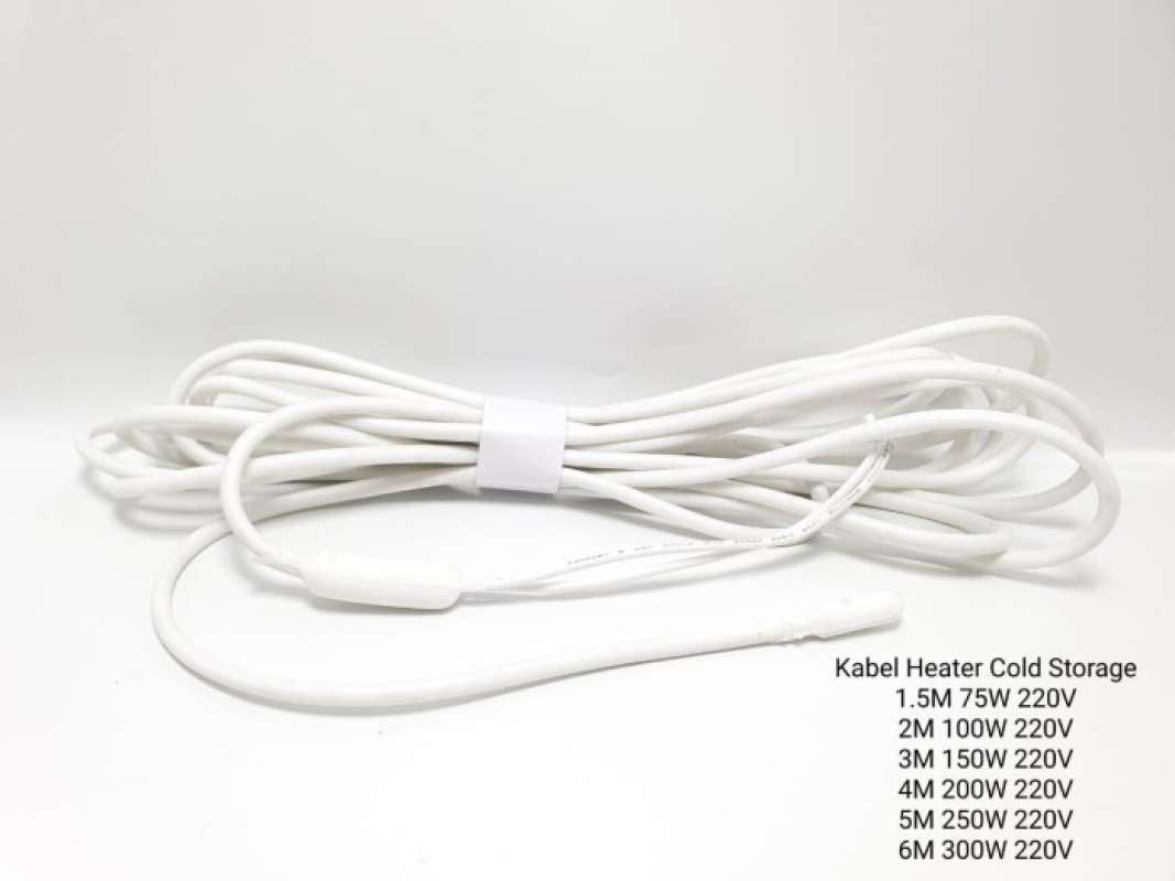 Jual SALE KABEL HEATER PEMANAS COLD STORAGE DRAIN HEATER 4 METER 200W ...