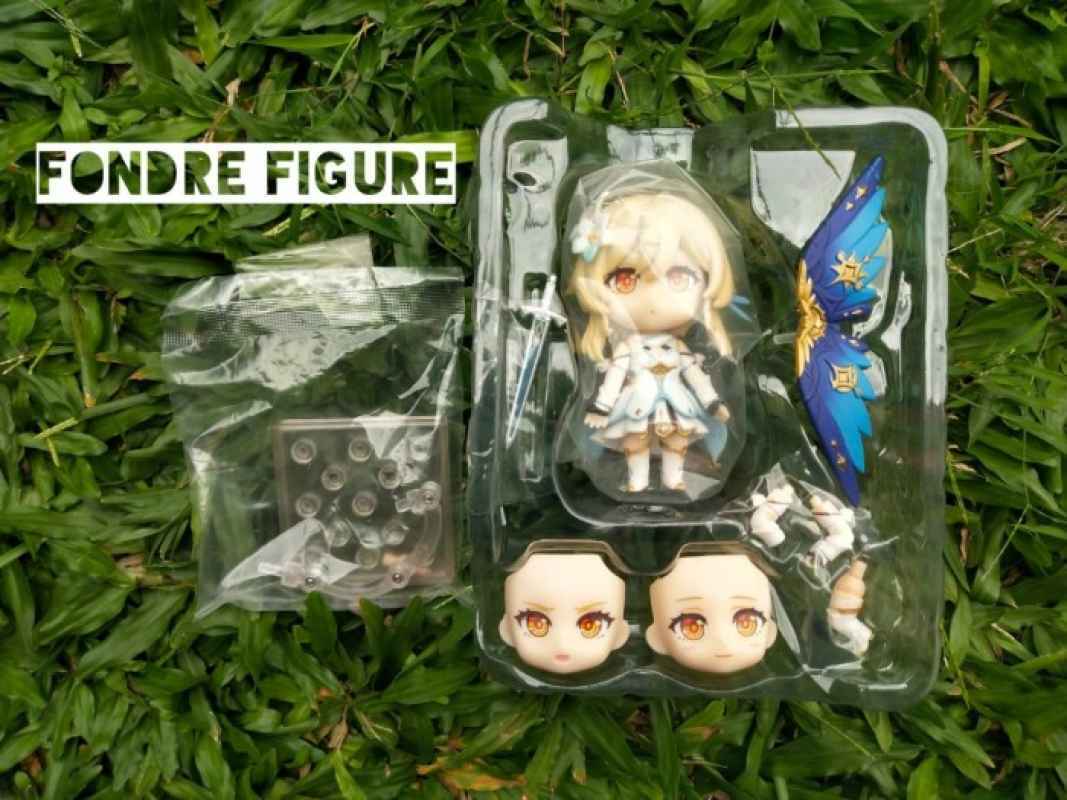Promo NENDOROID TRAVELER LUMINE 1718 AETHER 1717 NENDO GENSHIN IMPACT ...