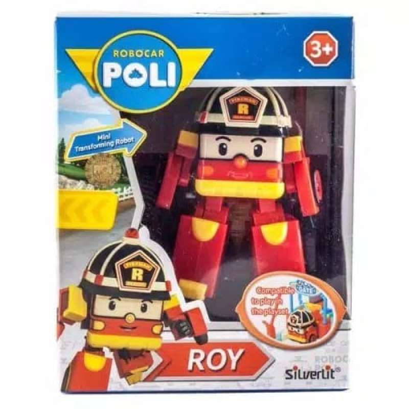 Promo MAINAN ROBOCARPOLI 83049 MINI TRANSFORMING ROBOT ROY Diskon 23% ...