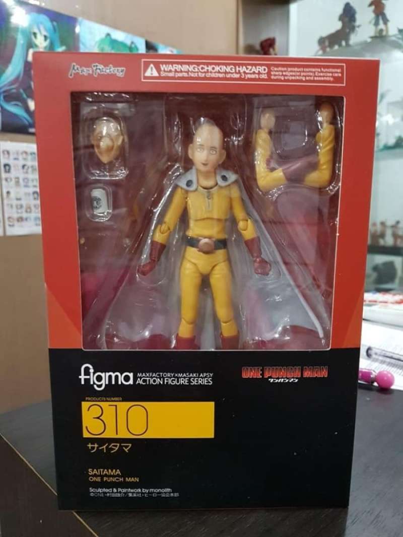 Promo Figma 310 Anime ONE PUNCH MAN Saitama Diskon 23% di Seller ...