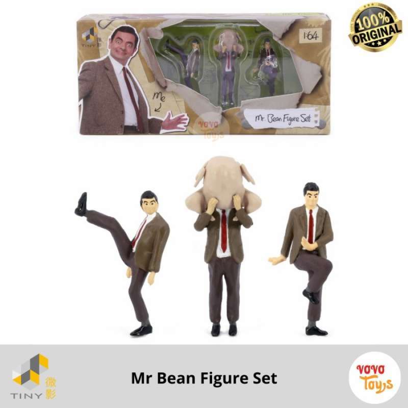 Promo Tiny Figure 1/64 Mr Bean Figure Set Diskon 23% di Seller Qairina ...