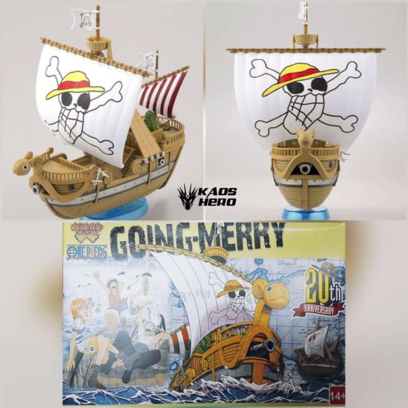 Promo going merry one piece ship pvc statue gashapon gantungan kunci ...