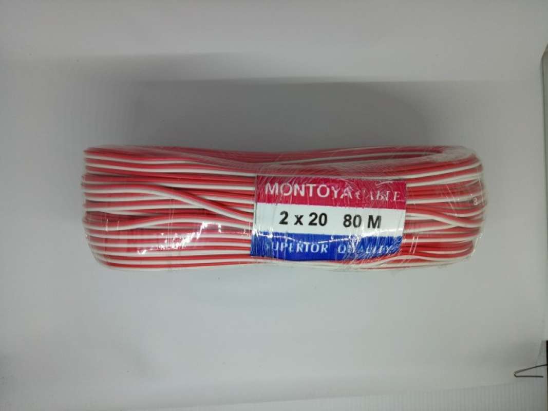 Promo Kabel Listrik 2x20 80 Meter Merah Putih Diskon 23% Di Seller ...