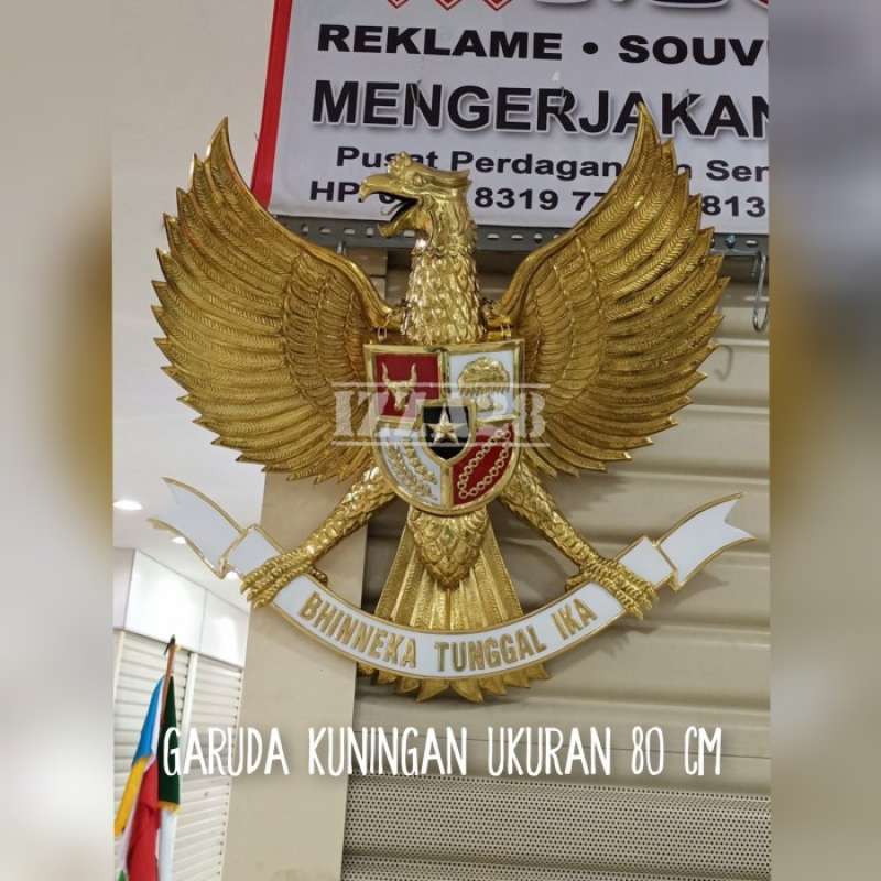 Promo patung garuda ukuran 80 cm bahan kuningan Diskon 23% di Seller ...