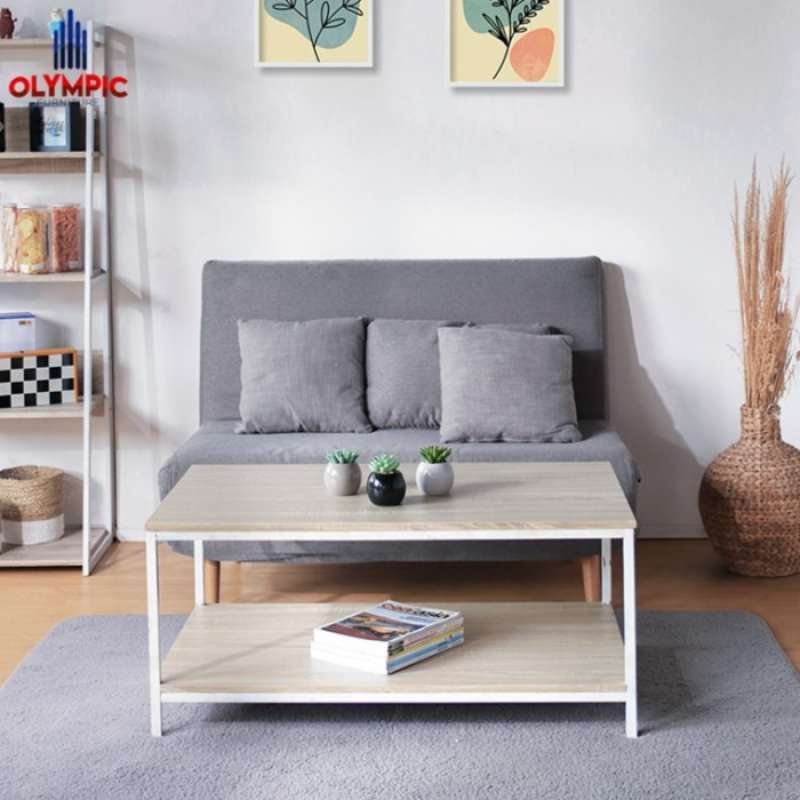 Promo Olympic Coffee Table Ct Simpsons Meja Tamu Teras Kopi Rangka Besi ...