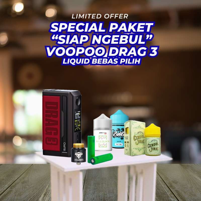 Jual Voopoo Drag 3 Rda Termurah - Harga Grosir Terupdate Hari Ini | Blibli