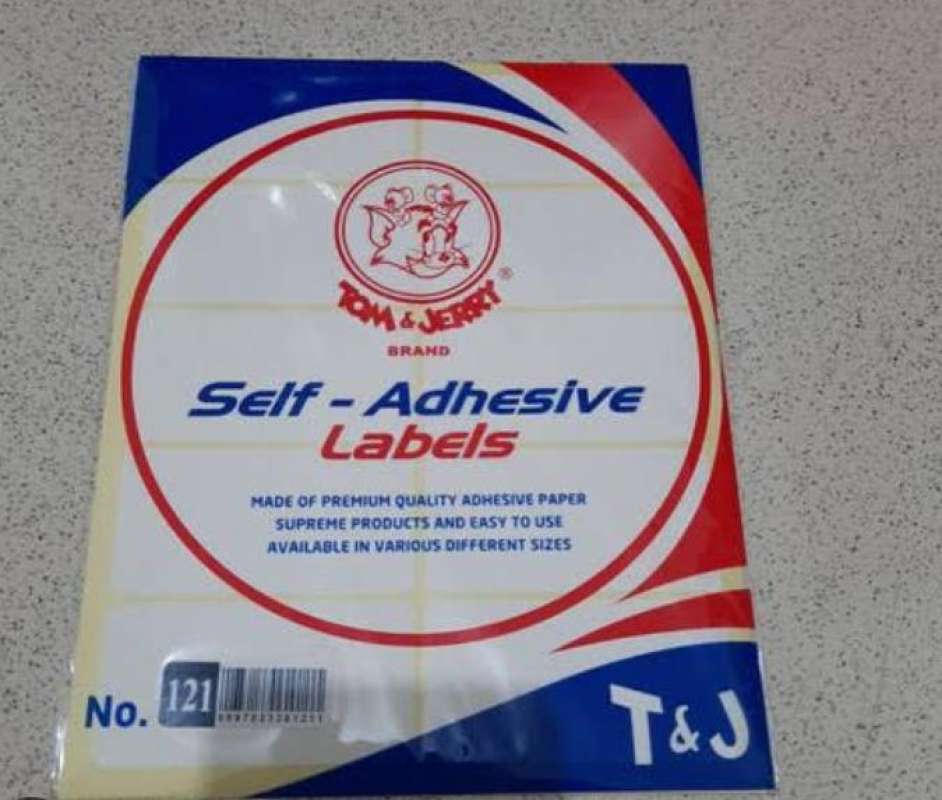 Jual Label Tj 121 / Label Tom And Jerry No 121 Di Seller Copy & Go ...