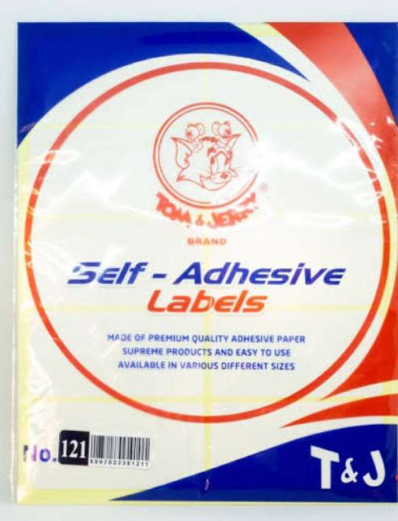 Jual Label Tj 121 / Label Tom And Jerry No 121 Di Seller Copy & Go - Pekayon, Kota Jakarta Timur ...