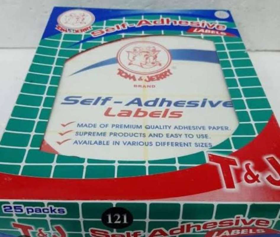 Jual Label Tj 121 / Label Tom And Jerry No 121 Di Seller Copy & Go ...
