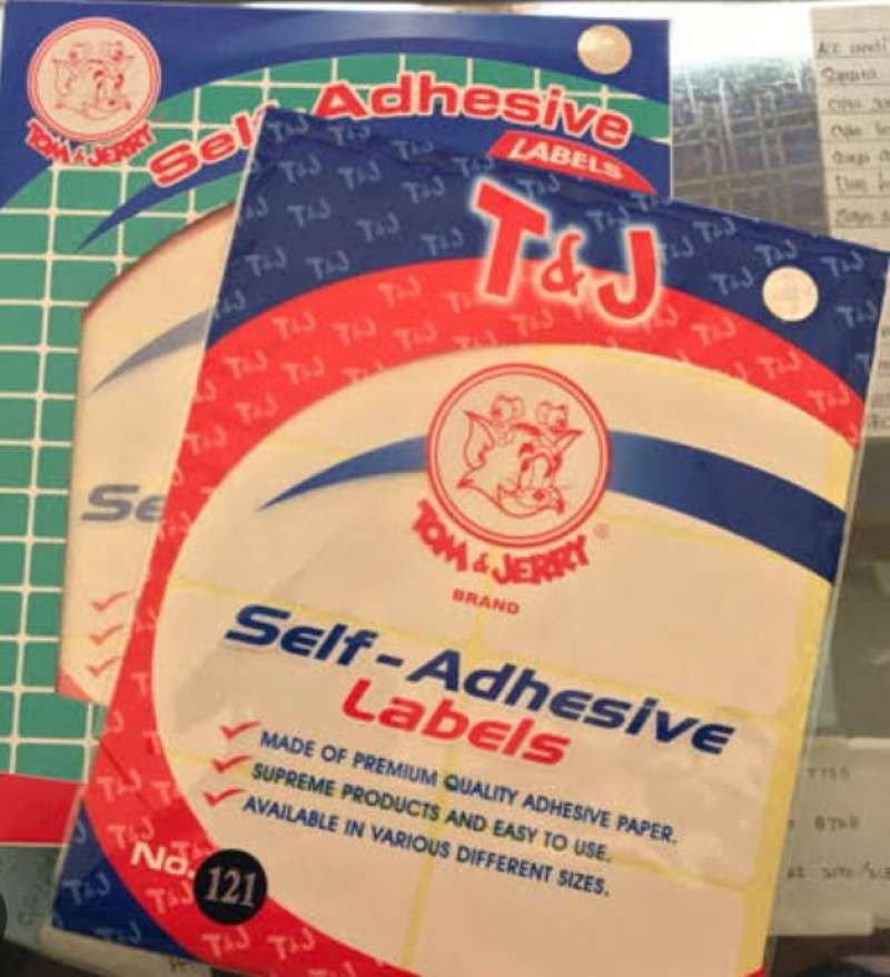 Jual Label Tj 121 / Label Tom And Jerry No 121 Di Seller Copy & Go ...