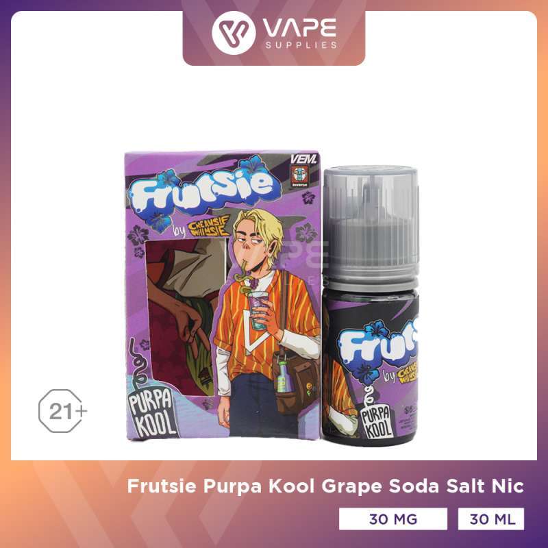 Jual Liquid Frutsie Purpa Kool Grape Soda Salt Nic 30ml Di Seller Vape ...