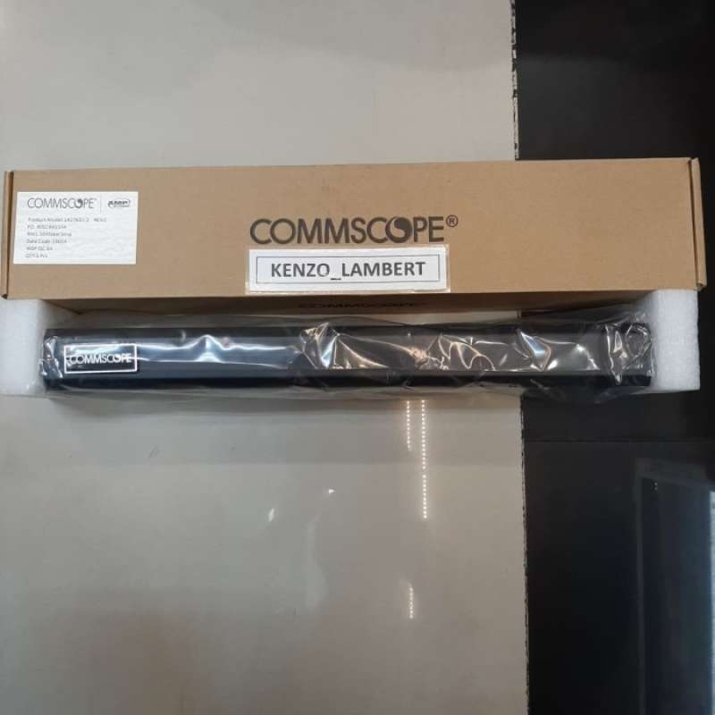 Promo amp commscope horizontal cable management 1U / wire manager ...