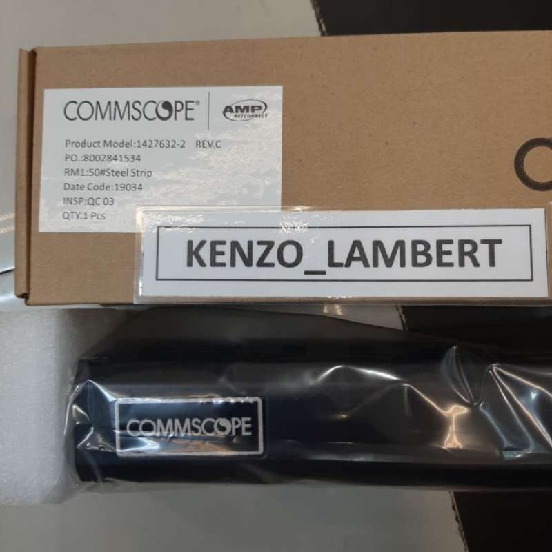 Promo amp commscope horizontal cable management 1U / wire manager ...