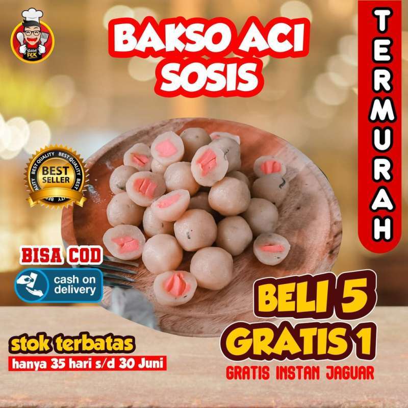 Jual Pentol Aci Jaguar 20biji Termurah All Varian Isi Baso Aci Boci ...