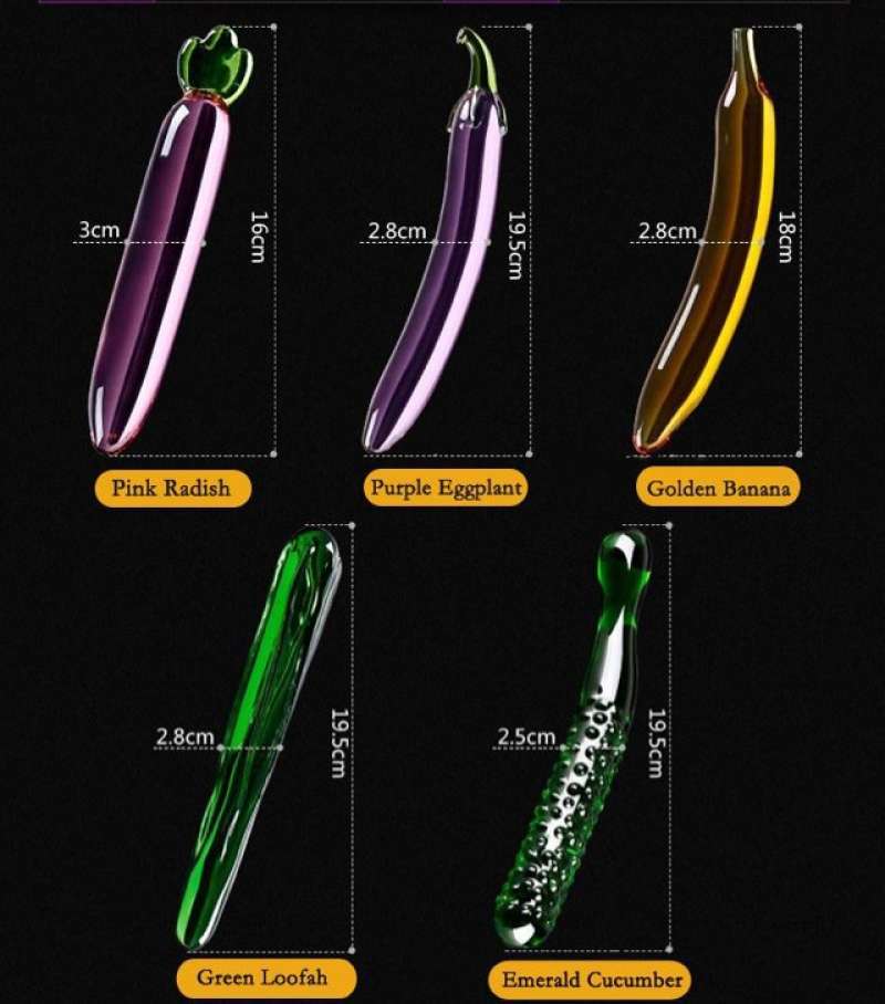 Promo Vegetable Fruit Crystal Glass Dilldo - Alat Pijat Kesehatan ...