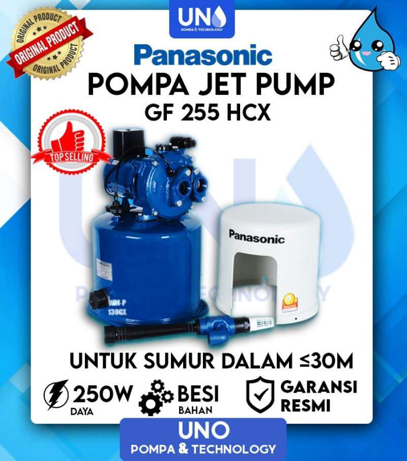Promo Pompa air Panasonic Jet Pump GF 255HCX Diskon 23% di Seller ...