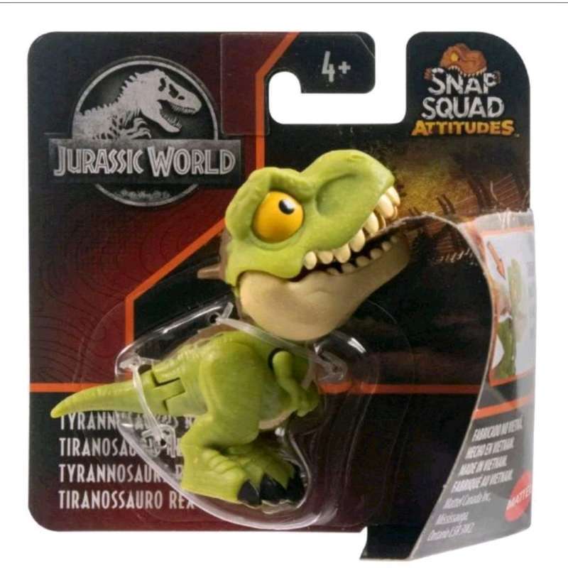 Jual JURASSIC WORLD SNAP SQUAD TYRANNOSAURUS REX T REX DINOSAURUS ...