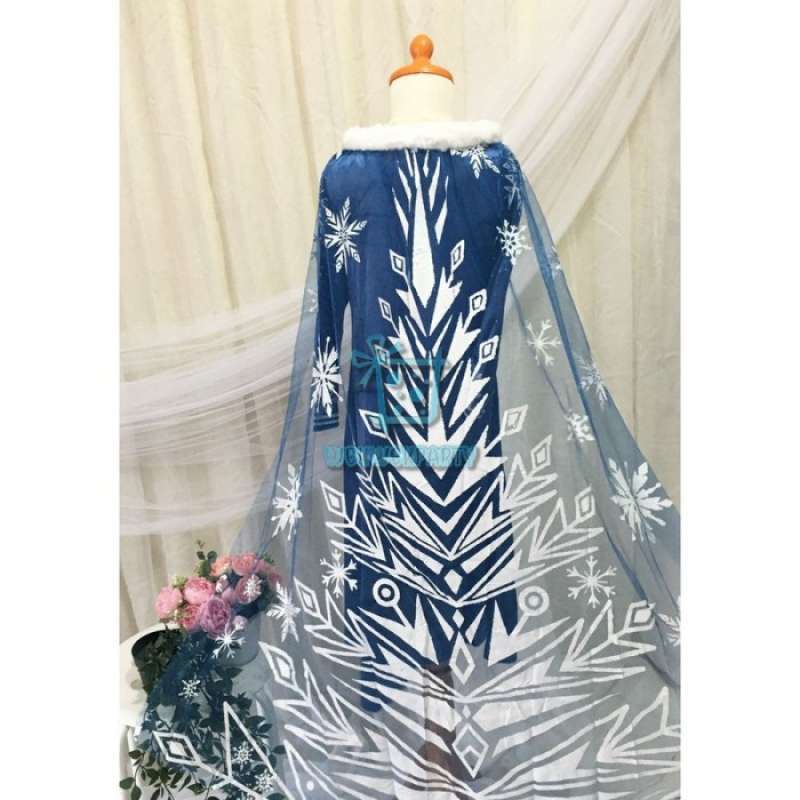 Promo Baju Kostum Anak Princess Elsa Anna Frozen Winter Edition ...