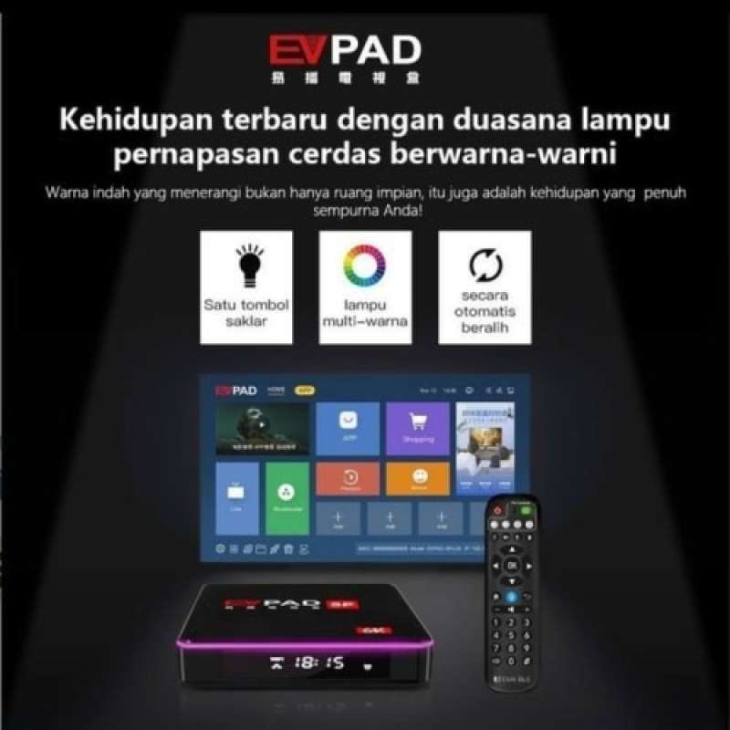 Promo Android Tv Box Evpad 5s 5P Versi Indonesia Diskon 23% di Seller Surota Aska - Cengkareng ...