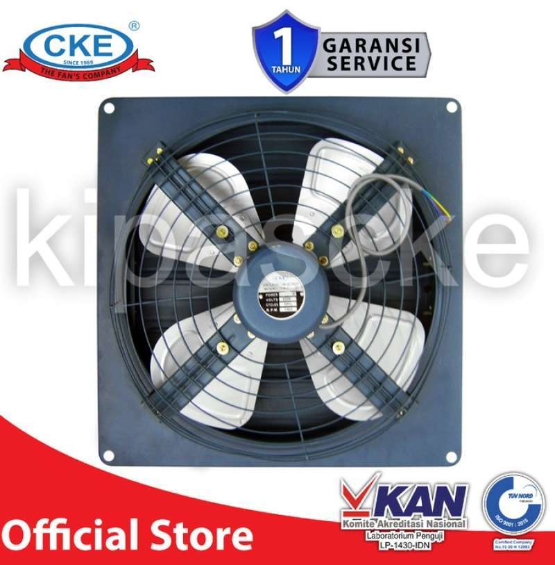 Promo Exhaust Fan Shutter 16 Inch CKE Exhaust Dinding Tembok Baling ...
