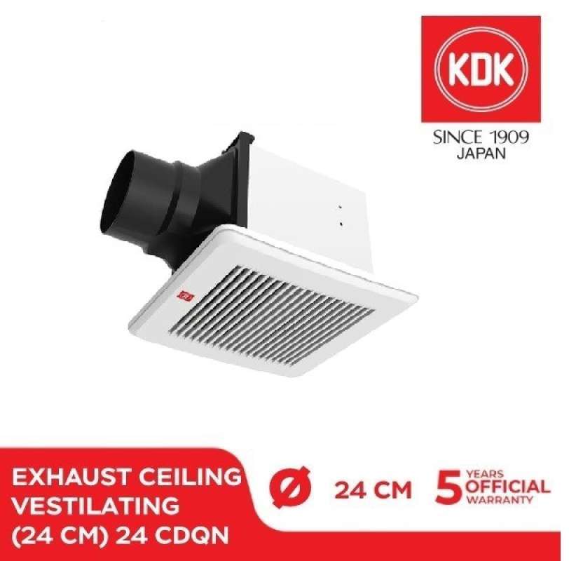 Promo KDK EXHAUST PLAFON 24CDQN 10INCH HEXOS CEILING CEROBONG SIRROCO ...
