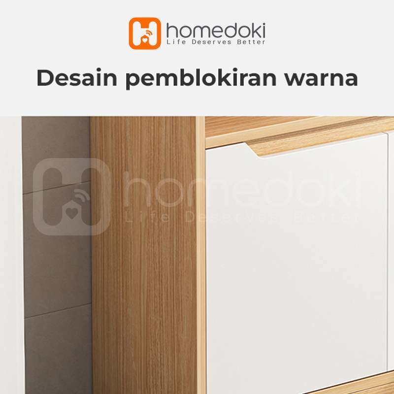 Promo Homedoki Lemari Dapur Minimalis / Kabinet Dapur / Rak Serbaguna ...
