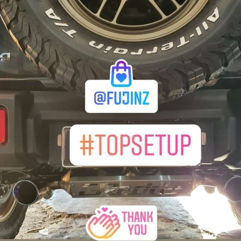 Jual Greddy Xross Exhaust G-Style Jimny Jb74W Terbaru di Seller Fasabakhul 99 - Cengkareng Barat ...