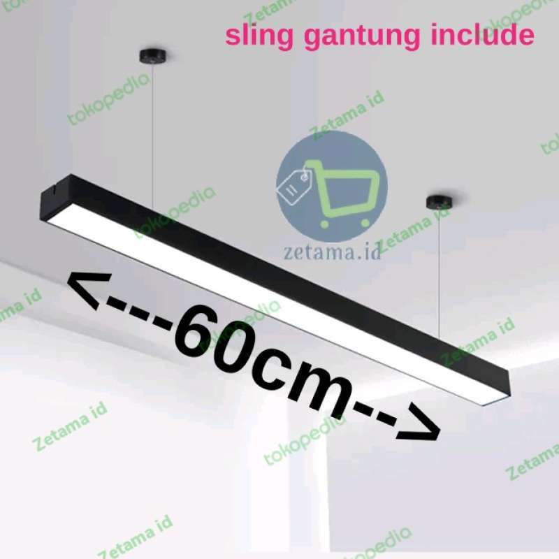 Promo Lampu TL LED T8 Gantung 60cm Lampu Office Kantor Gantung Diskon ... Promo Lampu TL LED T8 Gantung 60cm Lampu Office Kantor Gantung Diskon ...