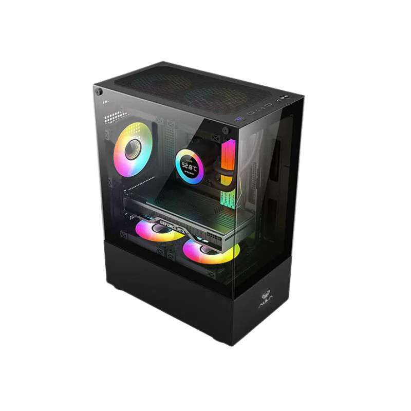 Jual Aula MG10 SPIDER Casing PC Gaming MATX free 3Fan RGB di Seller CS ...