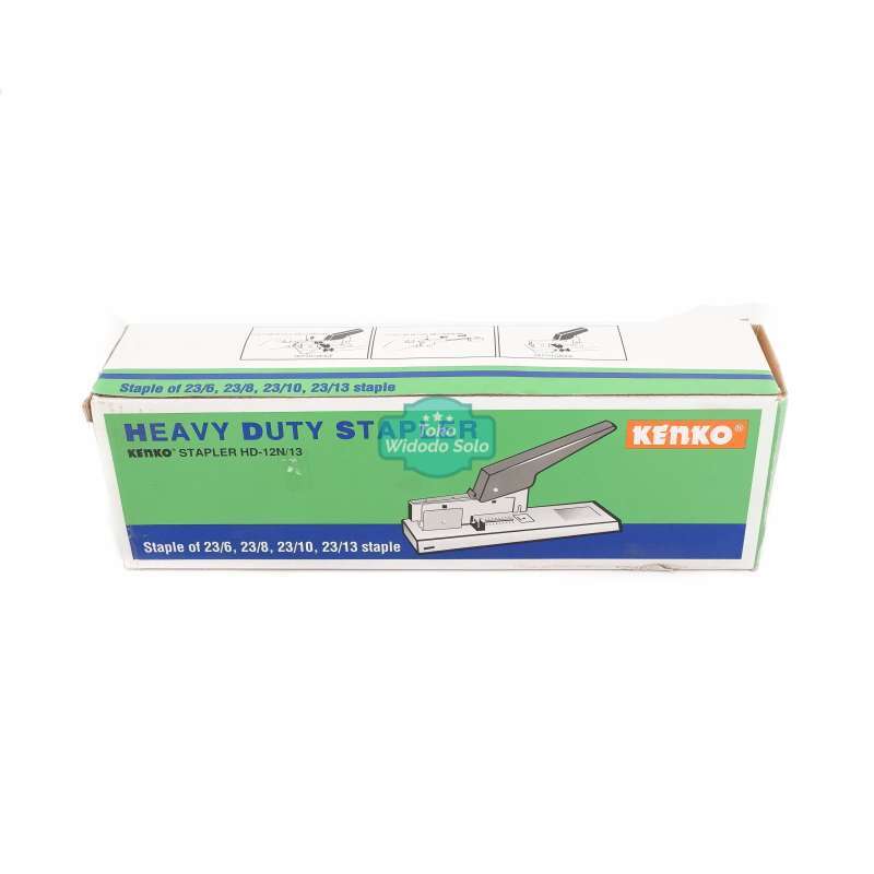 Jual Stapler Kenko Hd 12n 13 Jilid 100 Lembar Staples Hekter Besar - 1 ...