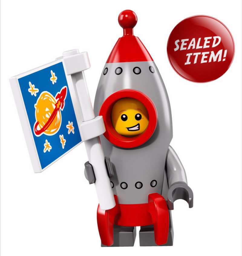 Promo LEGO Minifigures Series 17-Rocket Boy Minifigure Seri #13 Astro ...