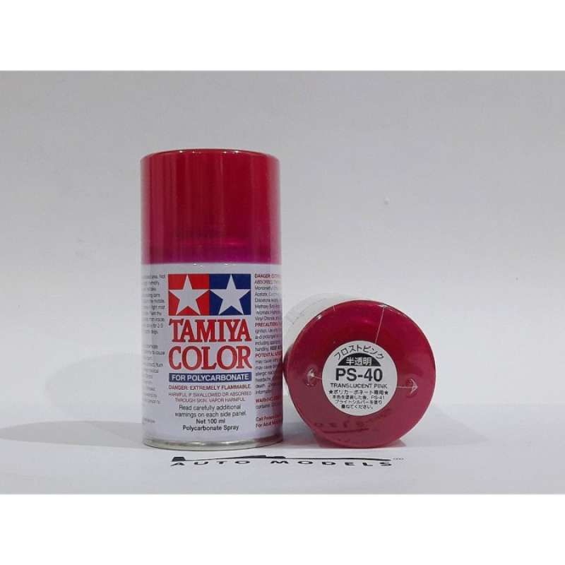 Promo TAMIYA PS-40 TRANSLUCENT PINK SPRAY PAINT Diskon 23% di Seller ...