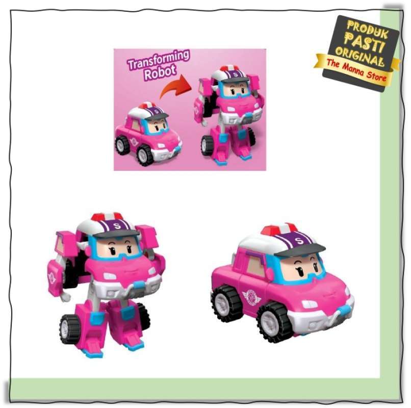 Promo Robocar Poli Transforming Robot Sandy 4 Mrt-0657 Korean Toys ...