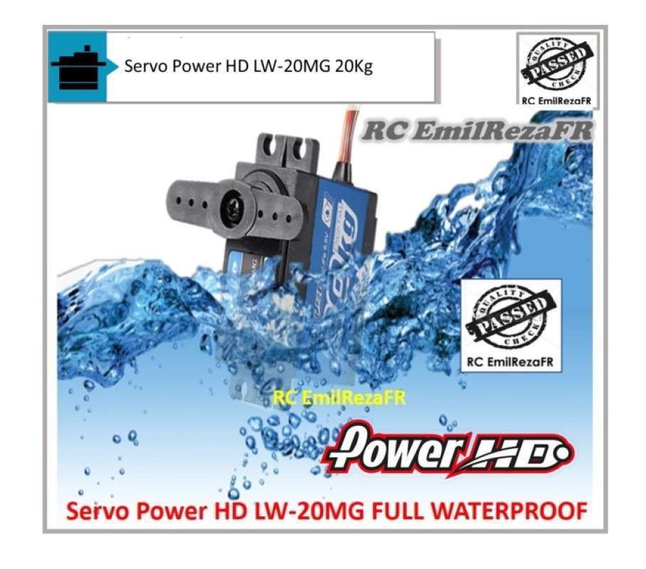 Promo Power HD 20Kg Waterproof High Torque Digital Servo with Metal ...
