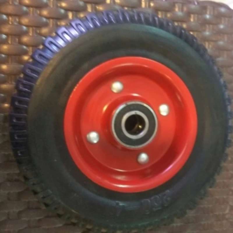 Promo Roda Rubbet Custer Ban Mati 8 Inch. Baal Bearing Terbaik Diskon ...