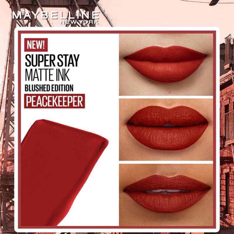 Jual Maybelline Superstay Matte Ink Liquid Matte Lipstick Make Up Tahan ...