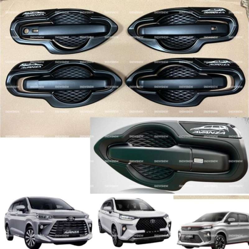 Jual Paket Outer Handle Cover Avanza Xenia Veloz 2022 2023 UP Hitam - Avanza di Seller Retail ...