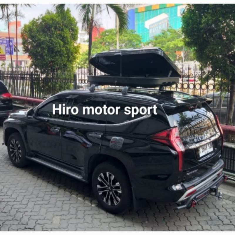 Jual paket roof box dan cross bar all new pajero fortuner rush di ...