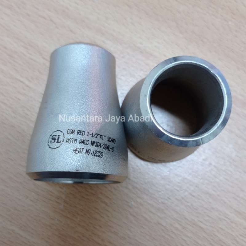 Promo Reducer Las Stainless SS 304 Sch 40 1 1/2 x 1 inchi Diskon 23% di ...