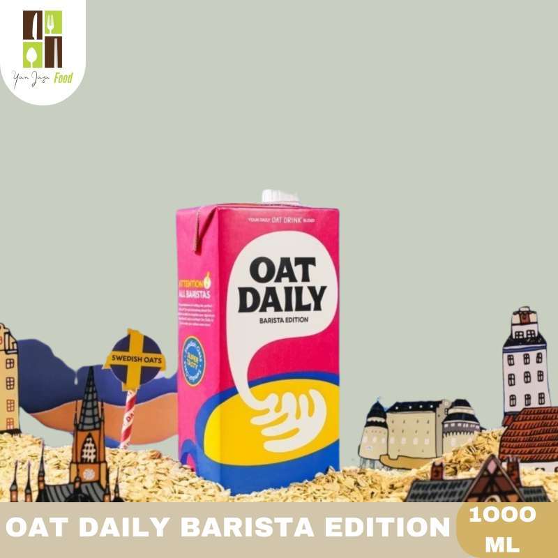 Jual Oat Daily Barista Edition / Oat Milk / All Barista / Kemasan 1000 ...