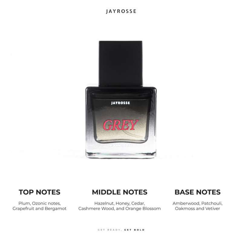 Promo Jayrosse Perfume Grey 30ml Parfum Pria Edp 30 Original Pemikat ...