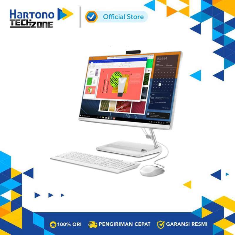 Jual Lenovo Aio Ideacentre Aio 3 24alc6 Amd Ryzen 5-7530u 8gb 512gb W11 ...