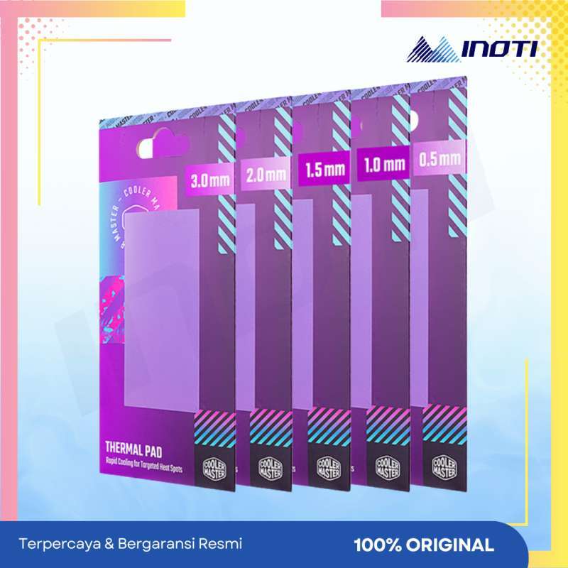 Jual Cooler master THERMAL PAD 0.5 mm COOLING For Chipset, Ukuran 3.0MM ...