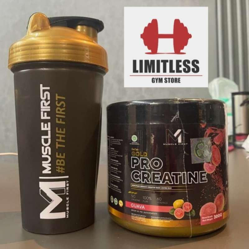 Promo M1 Pro Gold Creatine 300g 300 G Muscle First Monohydrate Diskon ...