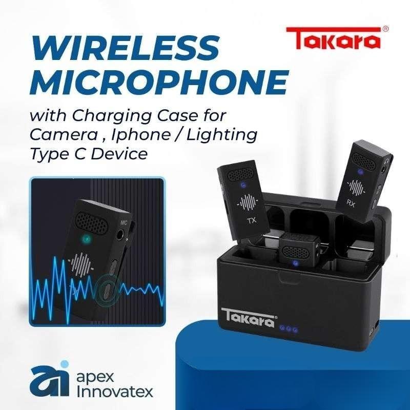 Jual Takara Intro X3 Digital Wireless Mic Microphone Original, Murah ...
