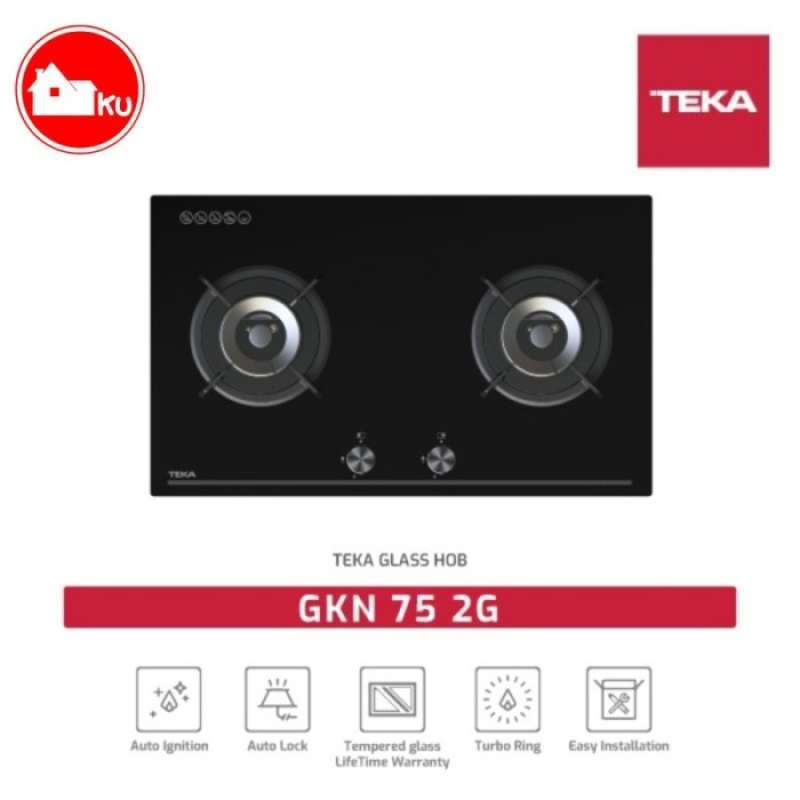 Promo New Kompor Gas Tanam Teka Gkn Lux 75 2g Built-in Gass Hob ...